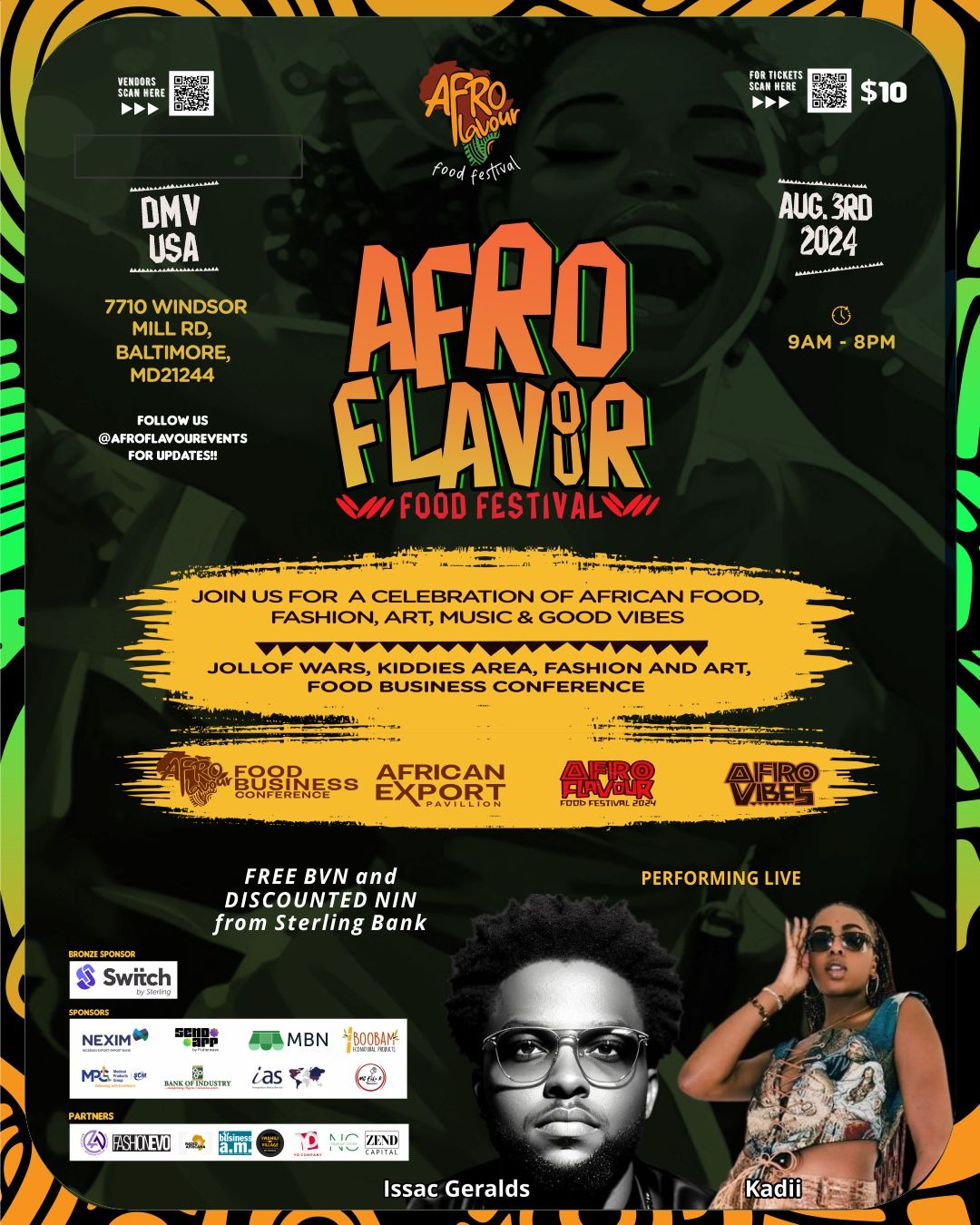 Afro Flavour Food Festival: Four-Day Celebration of African Culture and ...